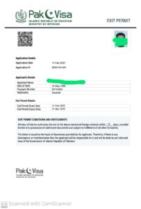 How to apply for Exit Permit? - CounsellorMaster