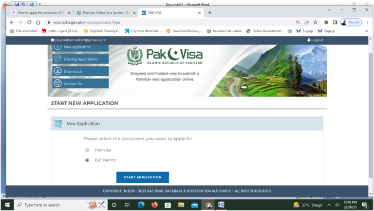 How to apply for Exit Permit? - CounsellorMaster